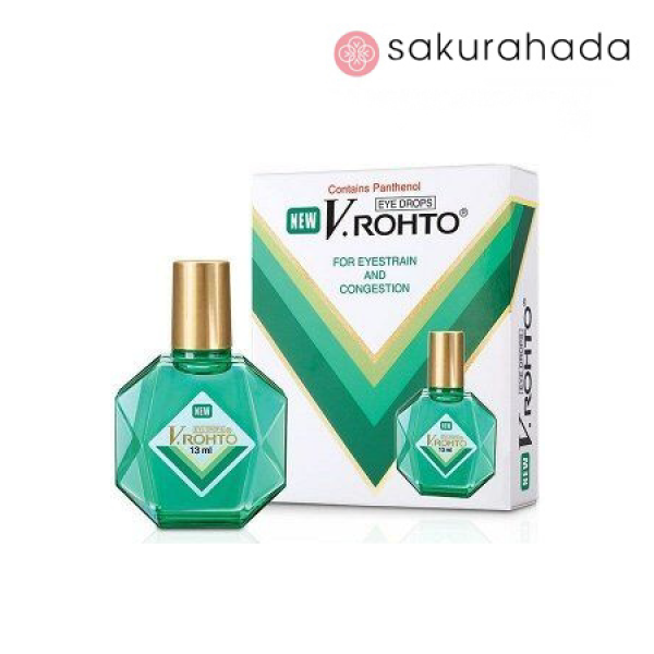 Капли для глаз ROHTO V комплексные, для снятия усталости глаз (15 мл ...